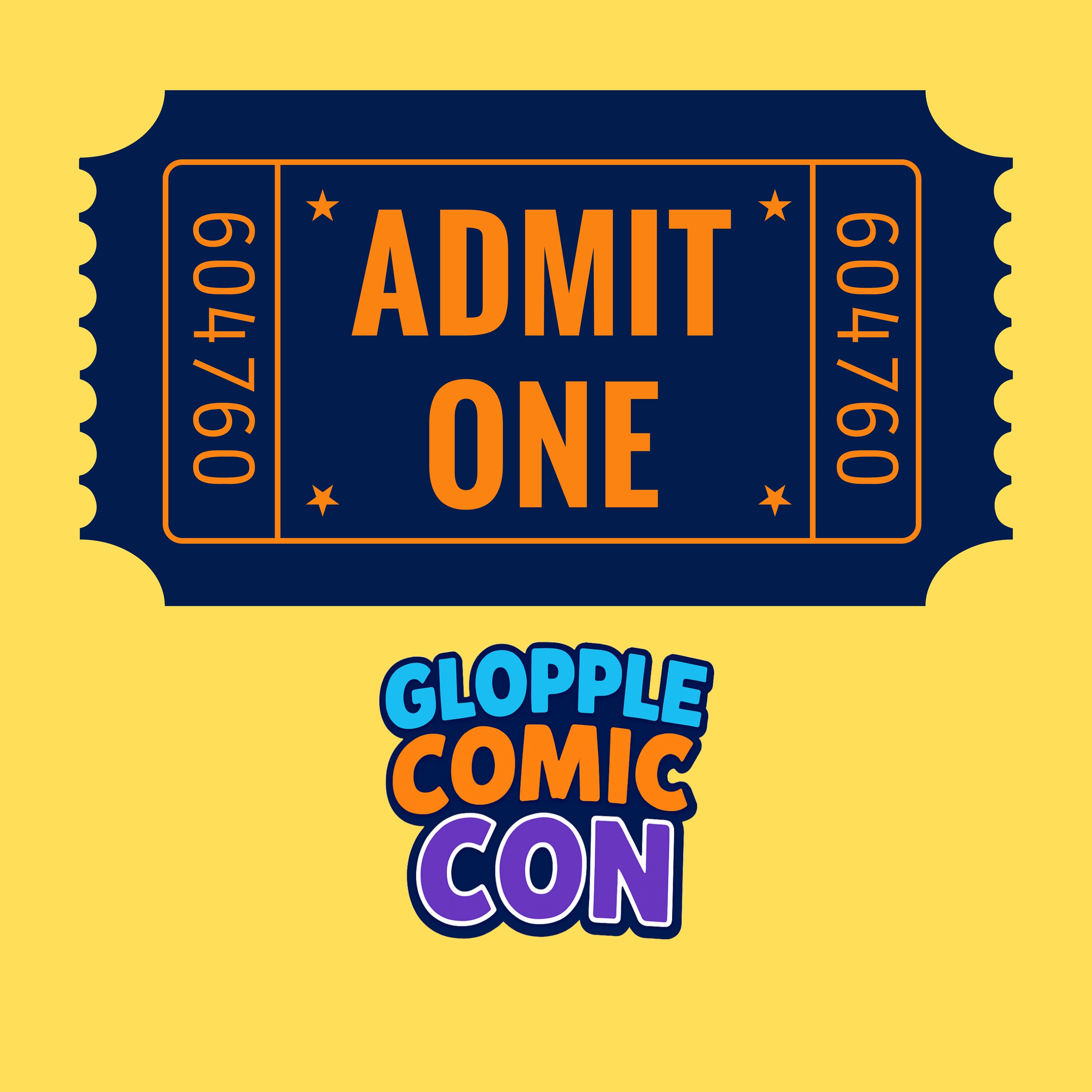 General Admission Ticket – Glopple Comic Con